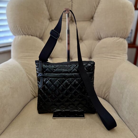 MZ Wallace | Bags | New Auth Mz Wallace Iconic Metro Flat 36x1742 Quilted Crossbody | Poshmark